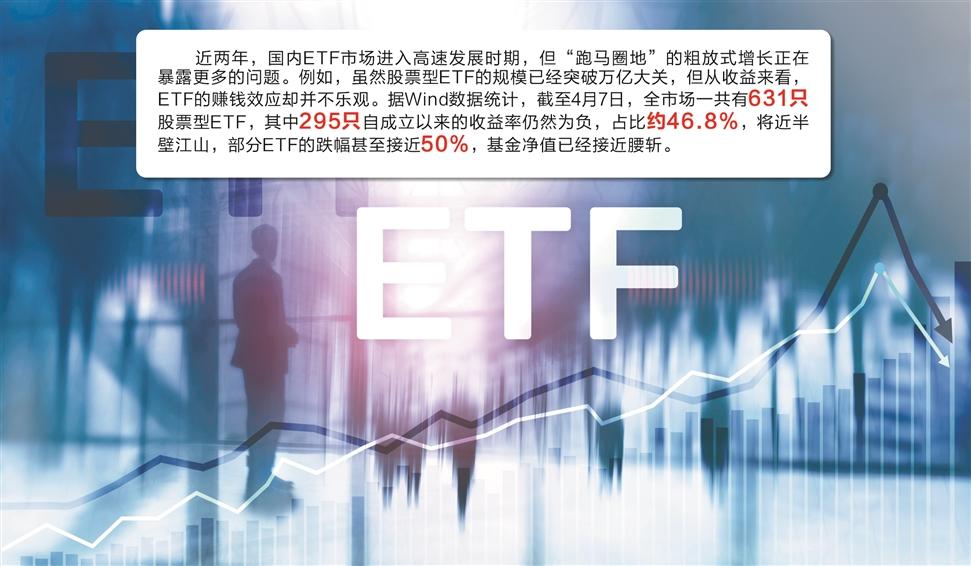 高位扎推发行 ETF“半壁江山”告负